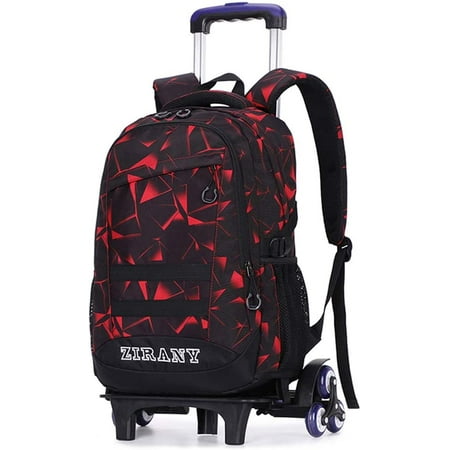 Star/Geometric Prints Elementary Rolling Backpack | Walmart Canada