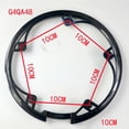 Bicycle Crankset Chain Wheel Cover 48T 5 Holes ABS Protective Guard for ...