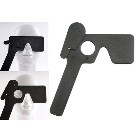 Black Lorgnette Occluder Multi 17 Pinhole Hand Occluder Optometry ...