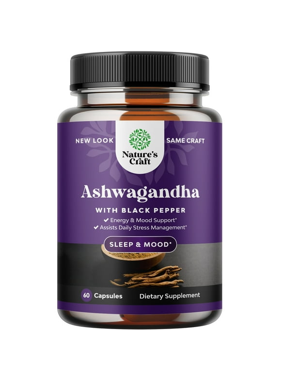 Ashwagandha in Mood & Stress Support Supplements - Walmart.com