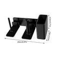 Agiufgs Desktop Paper Cup Holder, Space-Saving Cup Divider with Desk ...