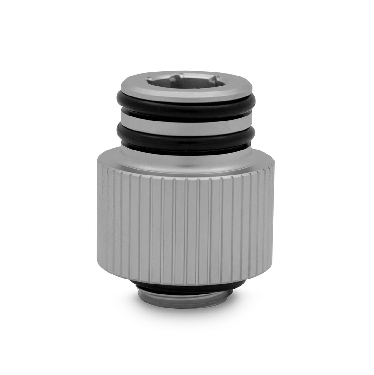 EKWB EK-Quantum Torque Push-In Adapter, Male, 14mm, Satin Titanium ...