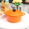 Miniature Soup Pots Kitchen Cookware Model Figurine Perfect For 1/12 ...