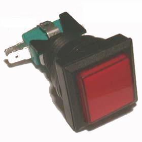 GMSI-5B-SR - PUSH SWITCH LIT MOM RED 1P2T 24 MM NO/NC SQUARE 10A 125/250V QUI | Walmart Canada
