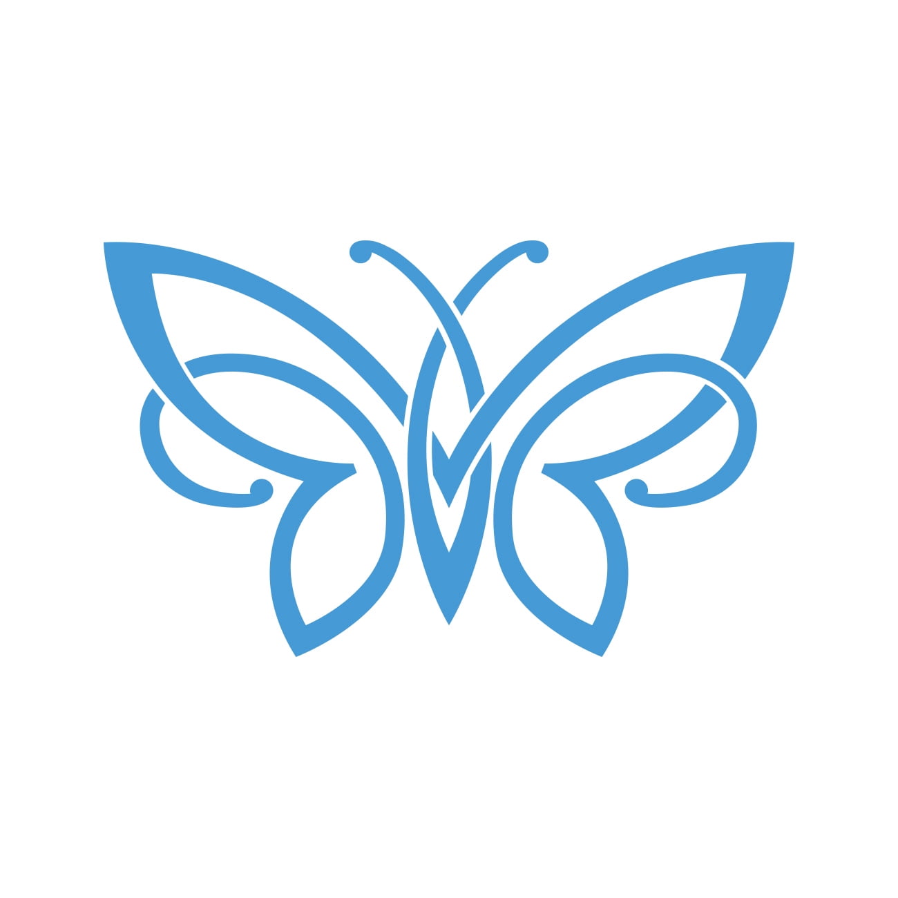 Celtic Knot Butterfly Sticker Decal Die Cut - Self Adhesive Vinyl ...