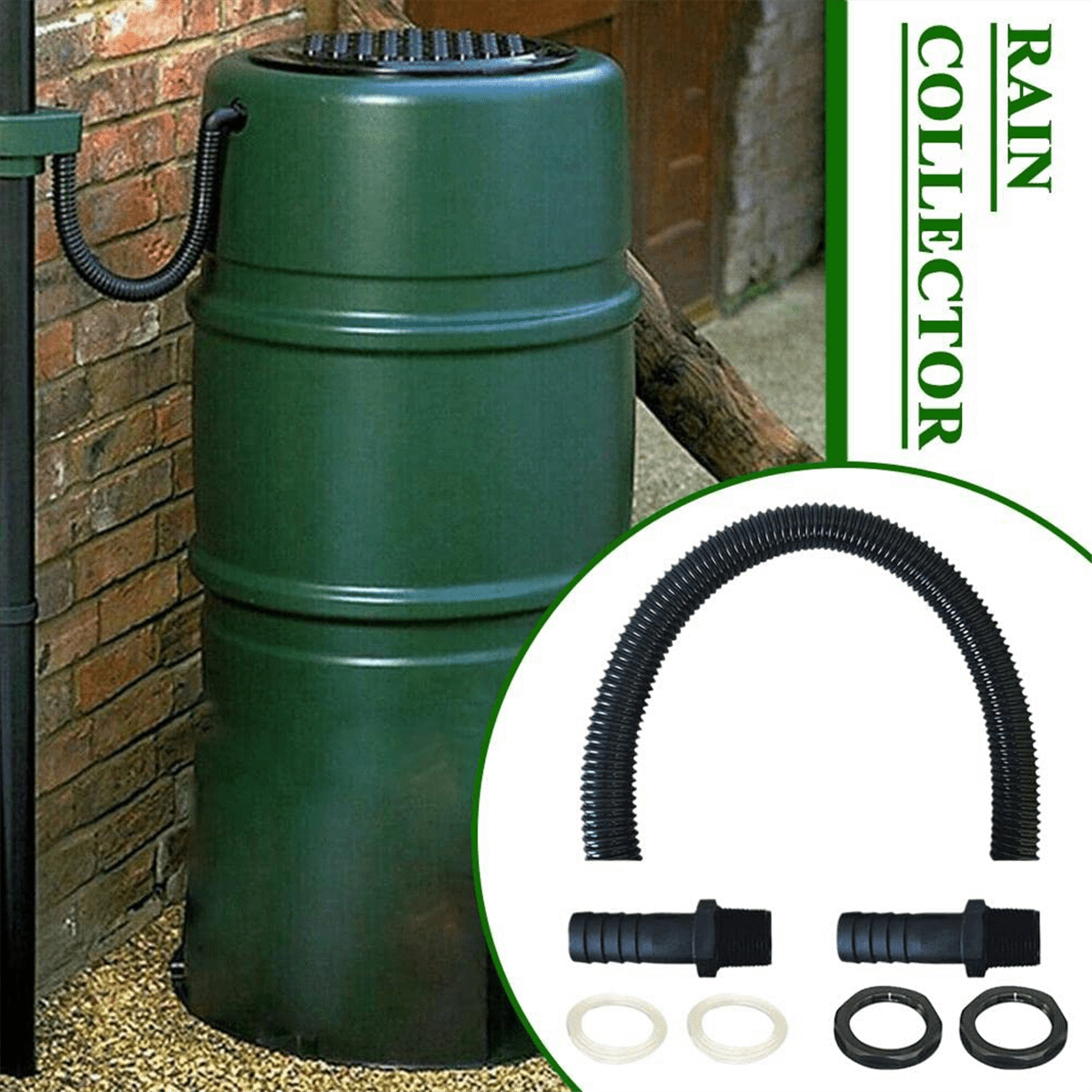 Click here for Unbranded Rain Barrel Connection Set Include Conne... prices