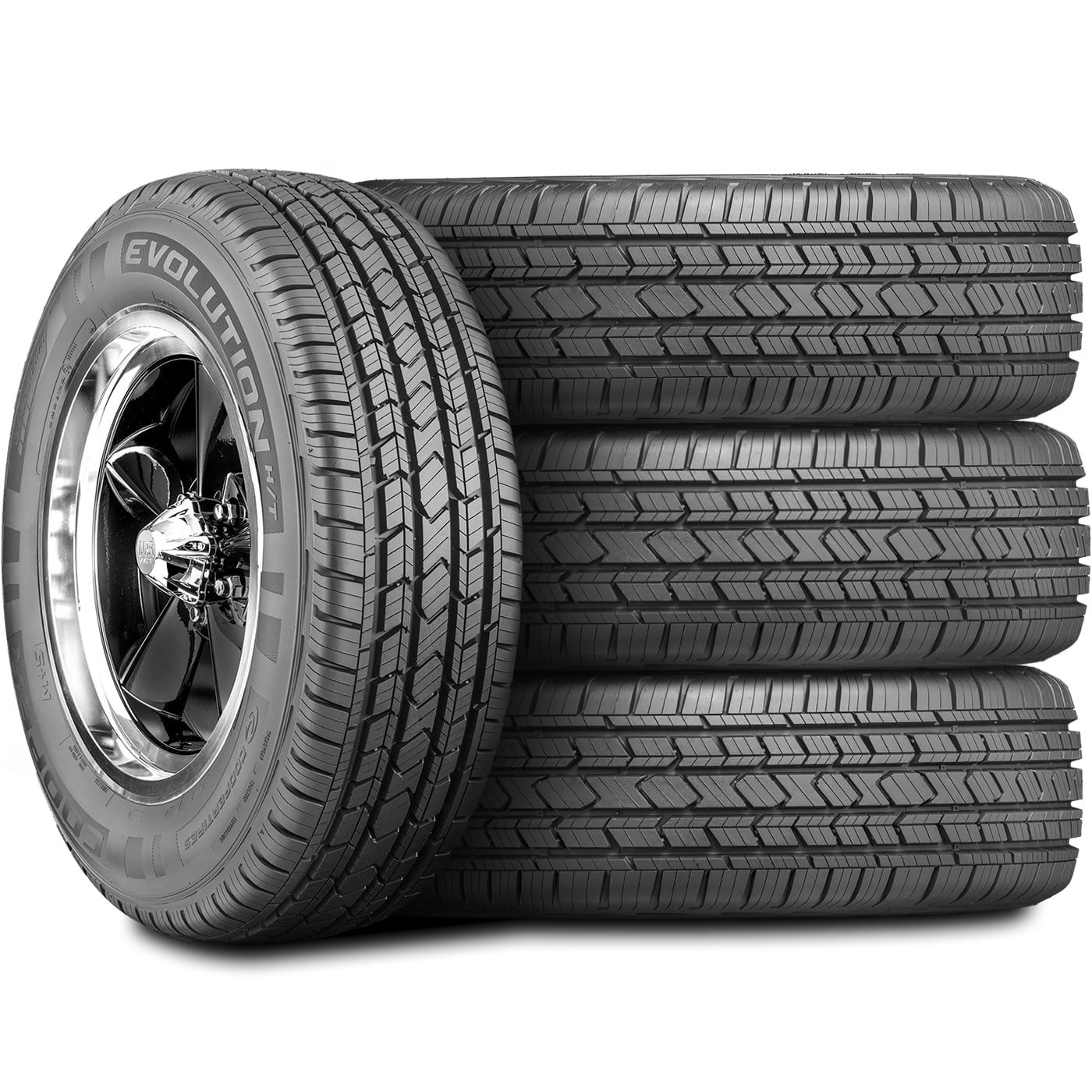 Set of 4 (FOUR) Cooper Evolution H/T 245/60R18 105H A/S All Season ...