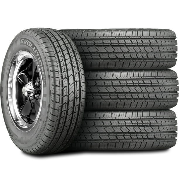 Set of 4 (FOUR) Cooper Evolution H/T 245/60R18 105H A/S All Season ...