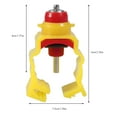 Water Drinking Dispenser Automatic Chicken Drinker, ABS Stainless Steel ...