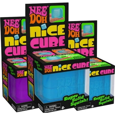 6 Pack Nee Doh Nice Cube A satisfying cube of solid squish. - Walmart.com