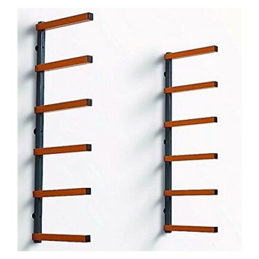 Wood Shed 205 Solid Oak 2 Row Dowel DVD-VHS Rack - Walmart.com