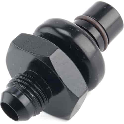 JEGS 103110 Fuel Injection Fitting Ford 5.0L -6AN x 0.550 Spring Clip ...