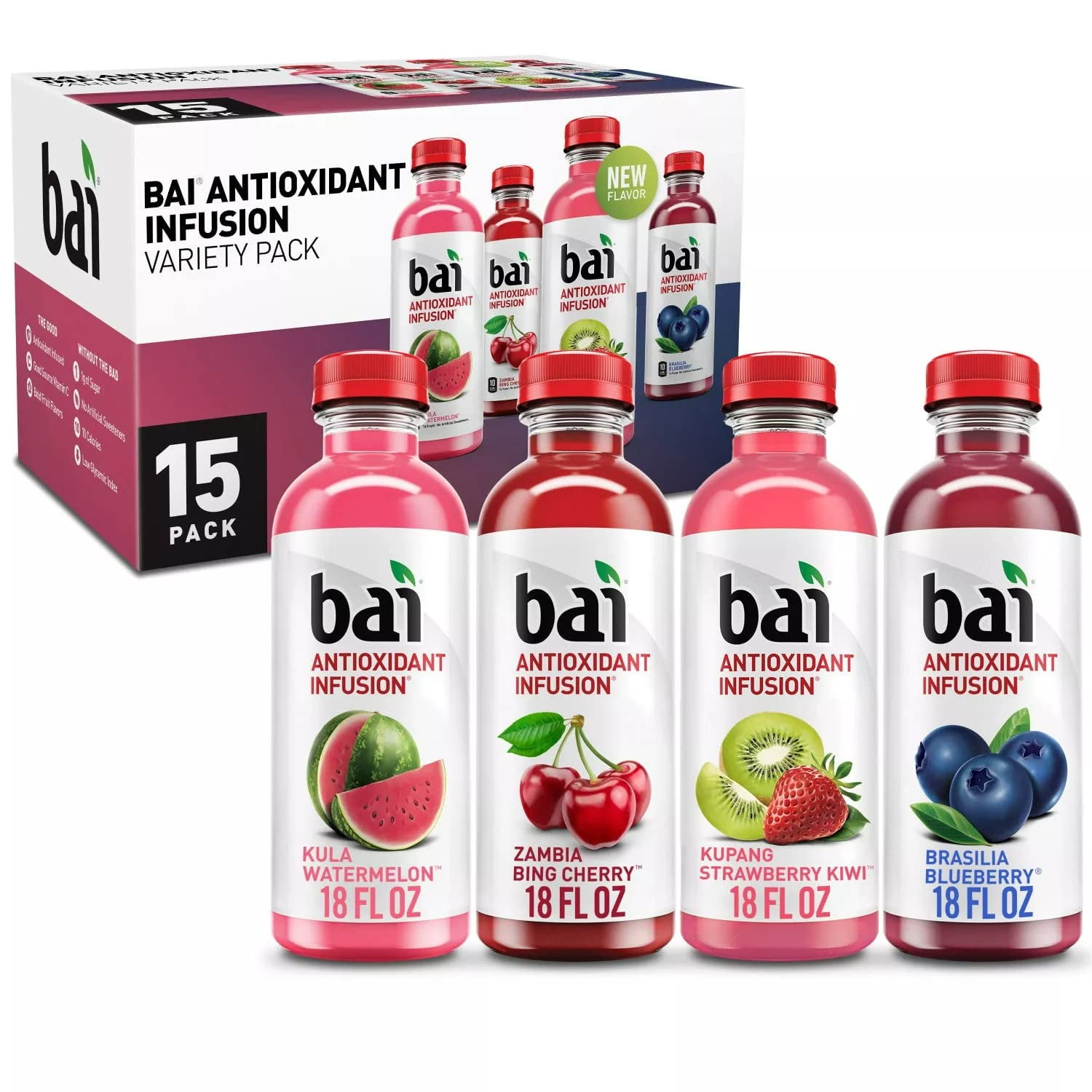 Buy Bai Hillside Variety Pack 18 fl. oz., 15 pk. Online at Lowest Price ... Buy Bai Hillside Variety Pack 18 fl. oz., 15 pk. Online at Lowest Price ...