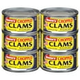 Snow's® Chopped Clams In Clam Juice 6-6.5 Oz Cans Cluster Pack ...