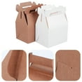 EcoFriendly Kraft Paper Storage Boxes for Food Assorted Color Portable ...
