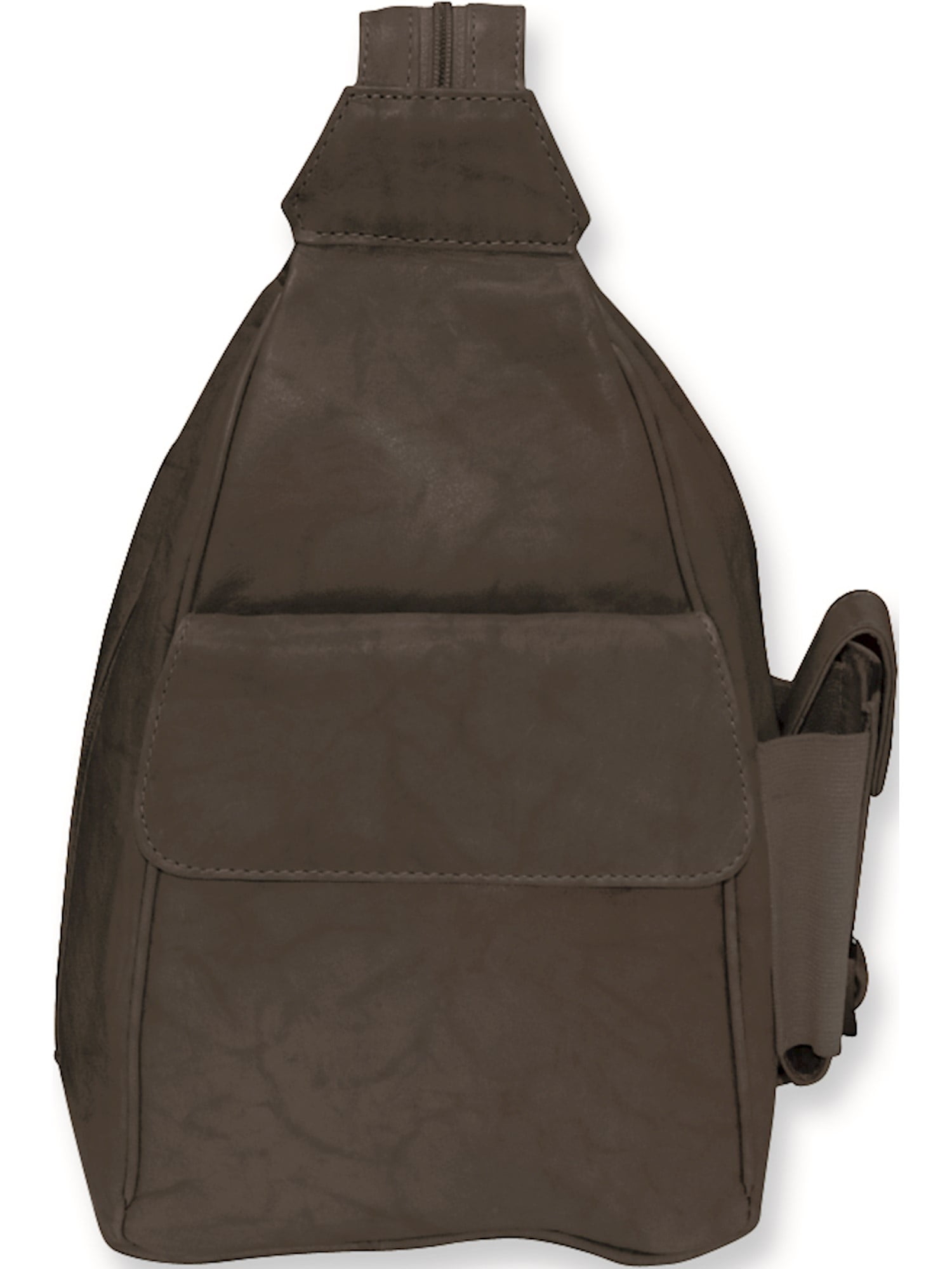 Black Leather Sling Backpack Designer Jewelry by Sweet Pea - Walmart.com