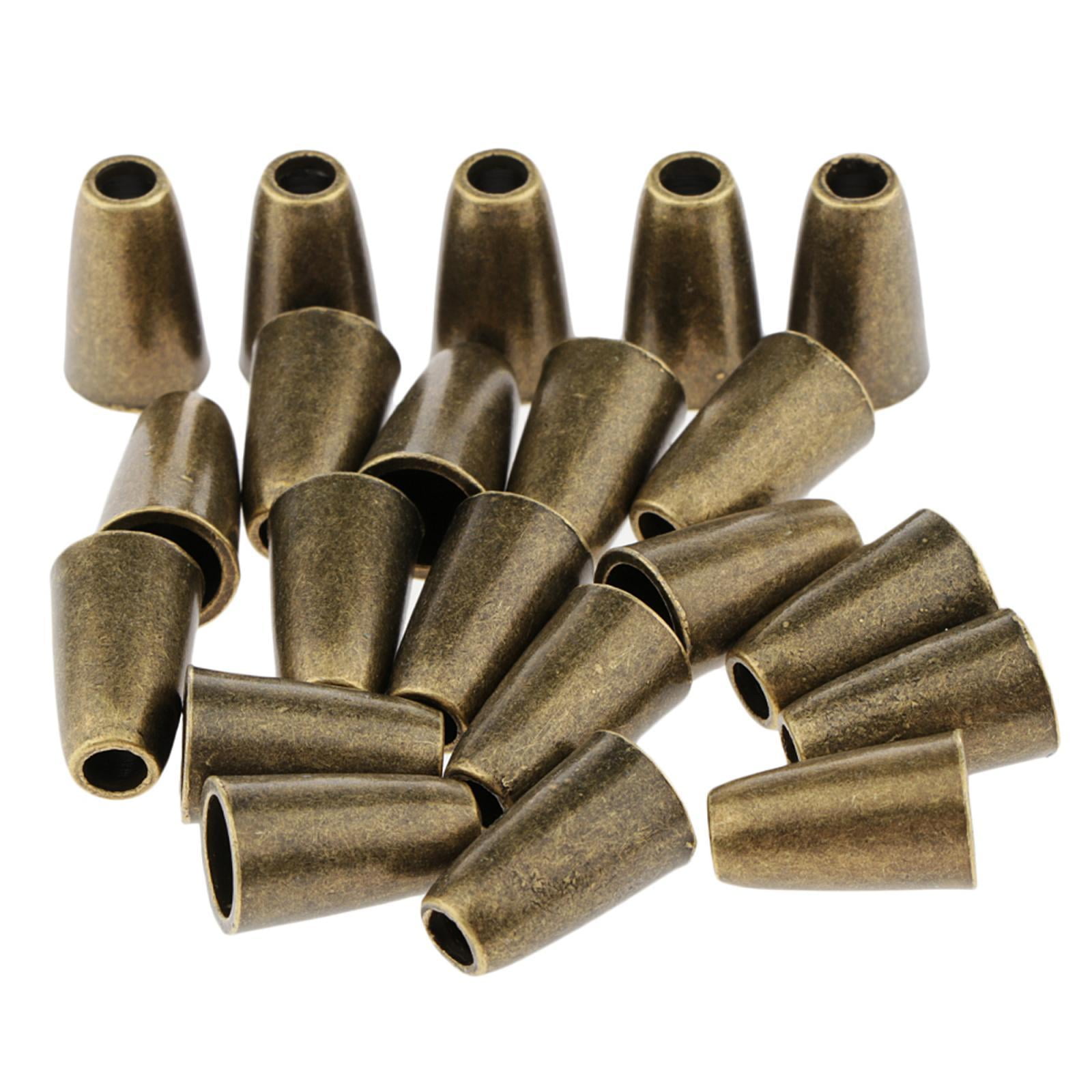 20 Rope Stopper Cord Lock Ends for Clothes Backpack , Bronze - Walmart.com