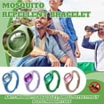 Bisitoy Mosquito Repellent Bracelets, 4 Pack Plant-Based Deet-Free ...