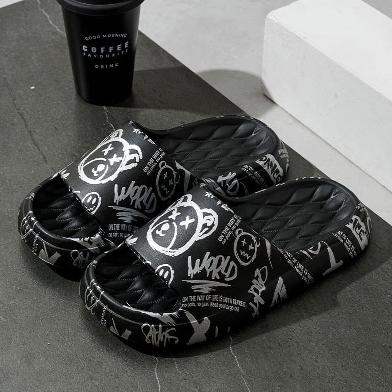 Click here for Lnyulong Fashion Summer Cartoon Bear Home Shoes No... prices