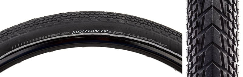Schwalbe Marathon Almotion Tire 28 x 2.15 Tubeless Folding RaceGuard ...