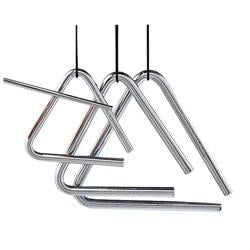 Yirtree 4 Inch Musical Steel Triangle Percussion Instrument With ...