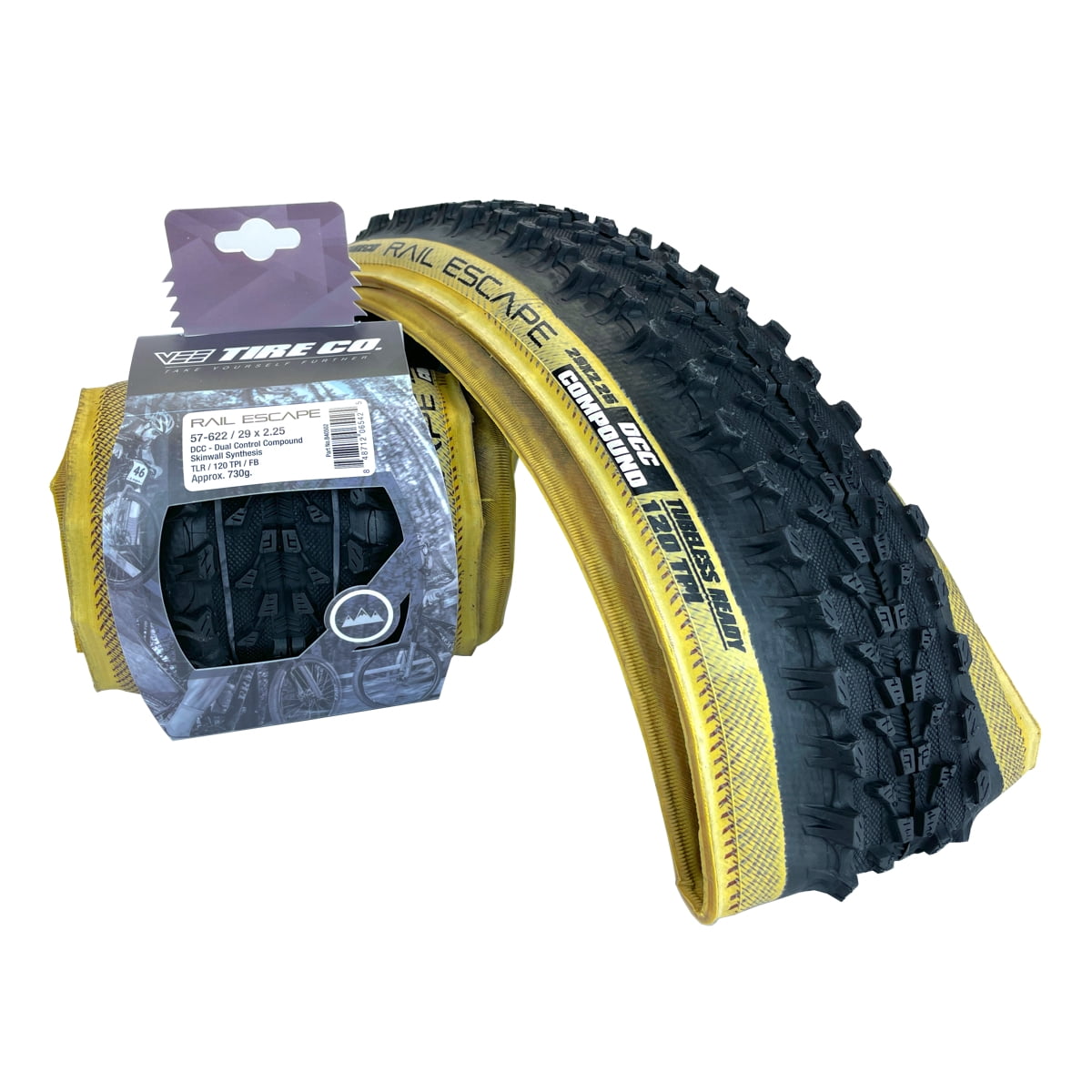 Vee Tire 29x2.25 Rail Escape Bike Tires with Dual Compound Synthesis FB ...