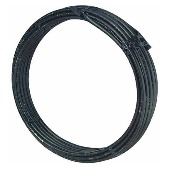 Black 100 ft/roll 3/8 Polyethylene Tube Tubing Drinking Water RO ...