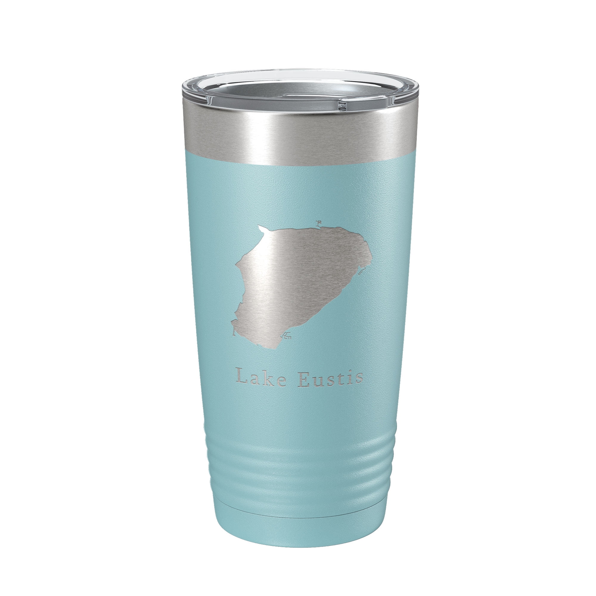 Lake Eustis Map Tumbler Travel Mug Insulated Laser Engraved Coffee Cup ...