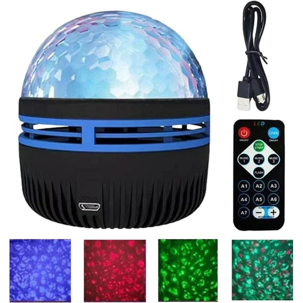 Proyector 2 en 1 de auroras boreales y olas del océano, lámpara de ...