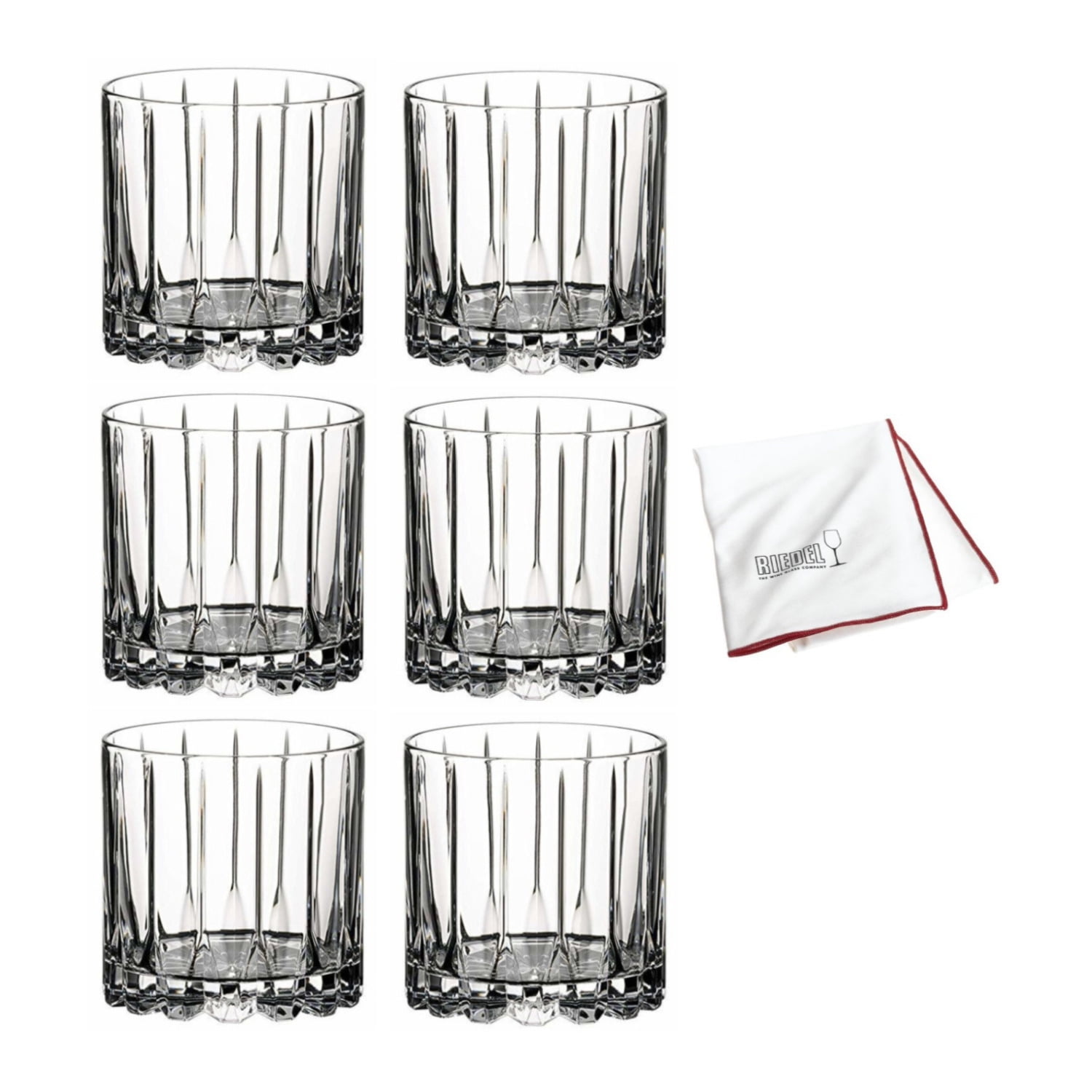 Riedel Drink Specific Glassware Rock Glass (Clear) Bundle - Walmart.com