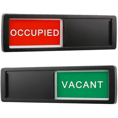 Vacant Occupied Sign Privacy Sign Open Signs Privacy Slide Door Sign ...