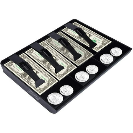 Cash Tray Drawer Register Insert Tray Replacement 4 Bills 3 Coins ...