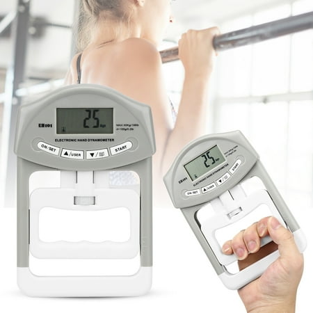 Huge Screen Display Electronic Strength Dynamometer, ABS Electric Grip ...