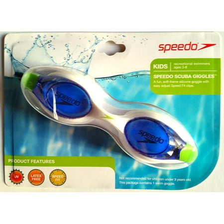 Speedo Kid's Scuba Giggles Goggles (White/Blue) | Walmart Canada