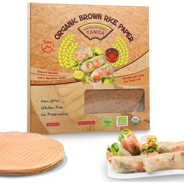 Yamamotoyama Gluten-Free Sushi Soy Wrapper-Pink, 20 Sheets for Asian ...