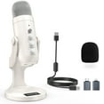 ZealSound USB Microphone, Noise-Canceling with Quick Mute, Gaming Mic ...