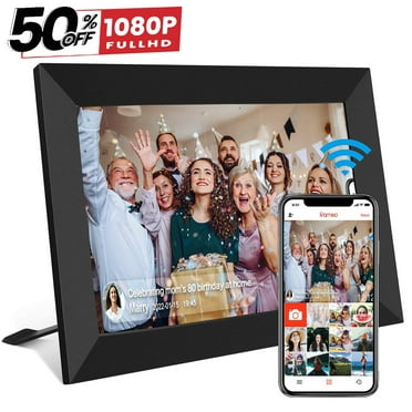 Sylvania, 10 in. Wi-Fi Frameo APP Control Digital Cloud Picture Frame ...