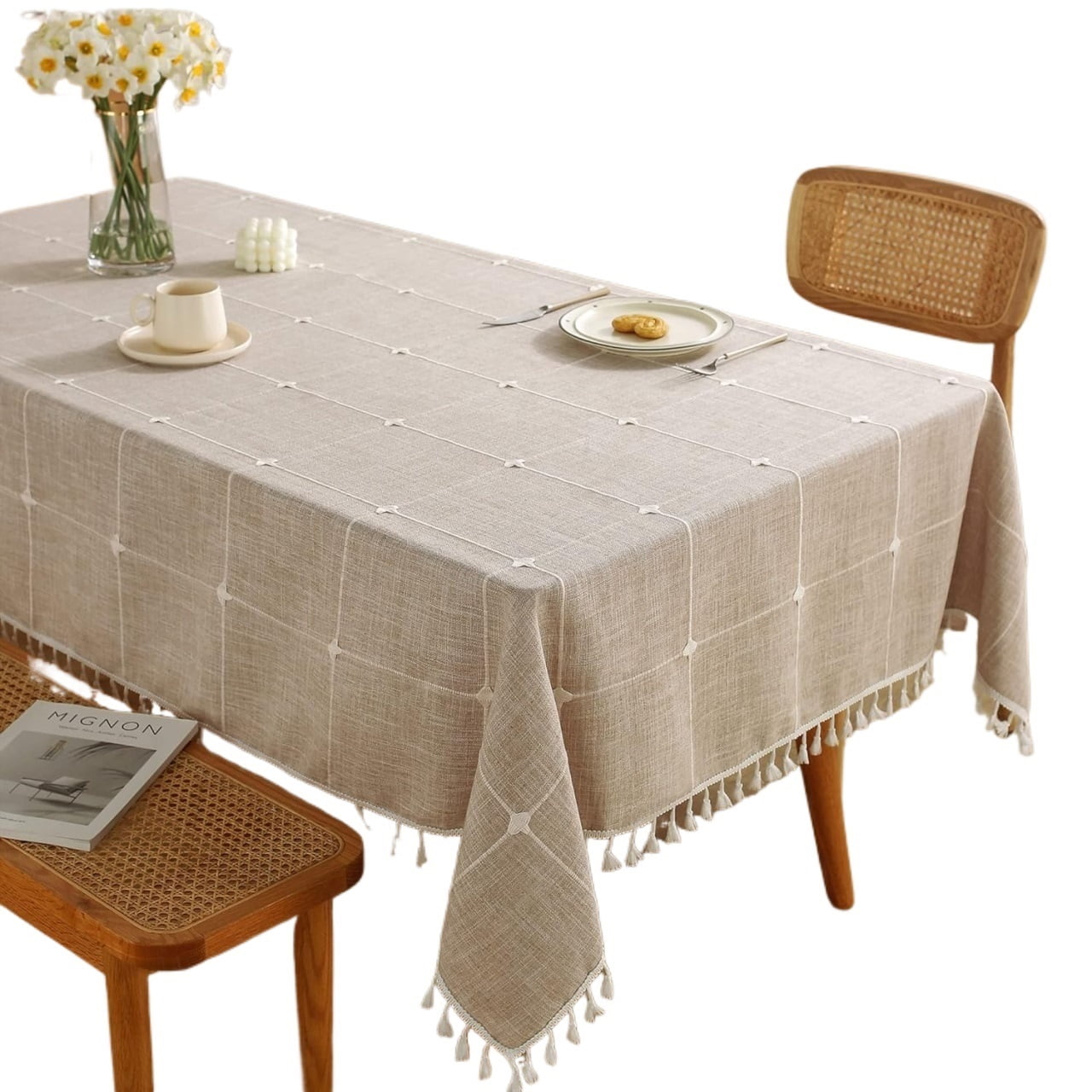 Click here for Tablecloths For Rectangle Tables cotton Linen Tabl... prices