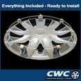 CWC Premium Replica 15-inch Rim Hubcaps for Toyota Camry 2004-2006 (1 ...