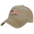 Washed Cotton Baseball Caps for Men Women, Breathable Retro Adjustable ...
