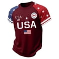 Linfrsh Toddler Boys 4th of July Shirt Kids Bass Construction Goose ...
