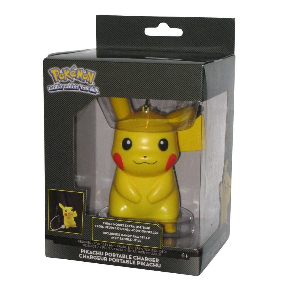 Pokemon Pikachu Portable Charger w/ Bag Strap - (Think Geek Exclusive ...