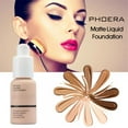 Naturally Flawless Liquid Foundation Concealer Face Makeup Matte Full