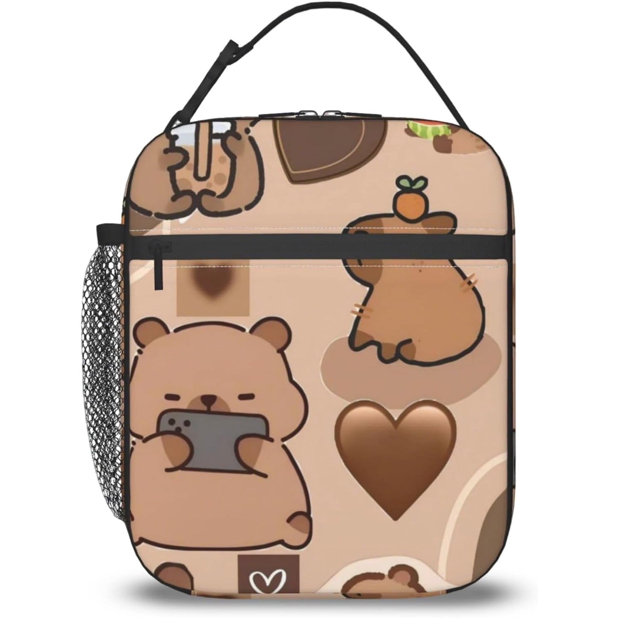 Click here for Zhitrades Unisex Lunch Case Capybara Leakproof The... prices