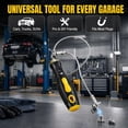 14-Inch Magnetic Oil Drain Plug Removal Tool, Anti Scald Flexible Sump ...