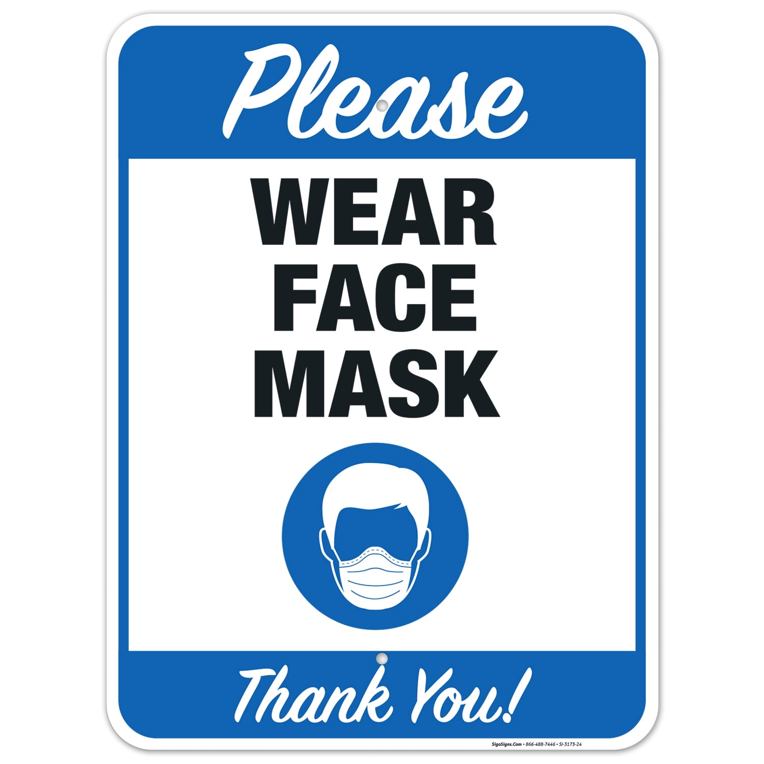 Mask Required Sign, - Walmart.com