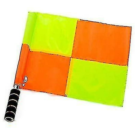 Soccer Referee Flags With Carrying Bag Football Judge Linesman Sideline ...