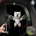 Acrylic Car A-ir Vent Clip Decoration, Cute Animal Design, Fragrance ...