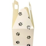 Paw Print Treat Boxes Cardboard Goody Box 1 Dozen - Walmart.com