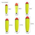 5pcs EVA Foam Multi-size Fishing Bobbers Floats Unweighted Bobbers ...